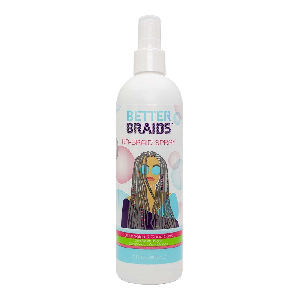 BETTER BRAIDS Un-Braid Spray (12oz) – Hairnergy Braids